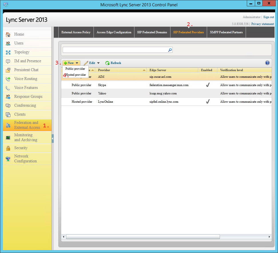 Federation von Skype for Business / Lync On-Premise zu deHOSTED Skype ...