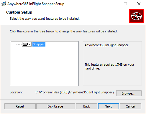 Installation Inflight Snapper - NetTask GmbH
